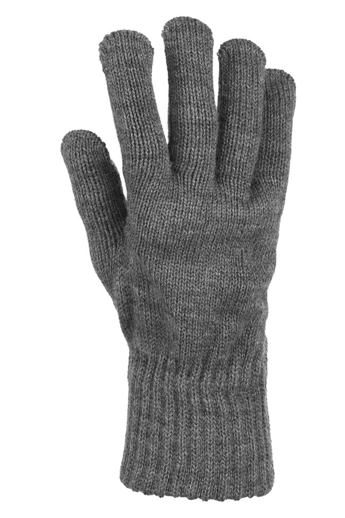 Suyutti Erkek Örme Eldiven K101-002 Gri