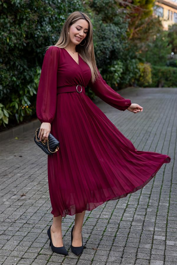 Uzun Elbise Modelleri, Maxi Boy Elbise - Deniz Butik