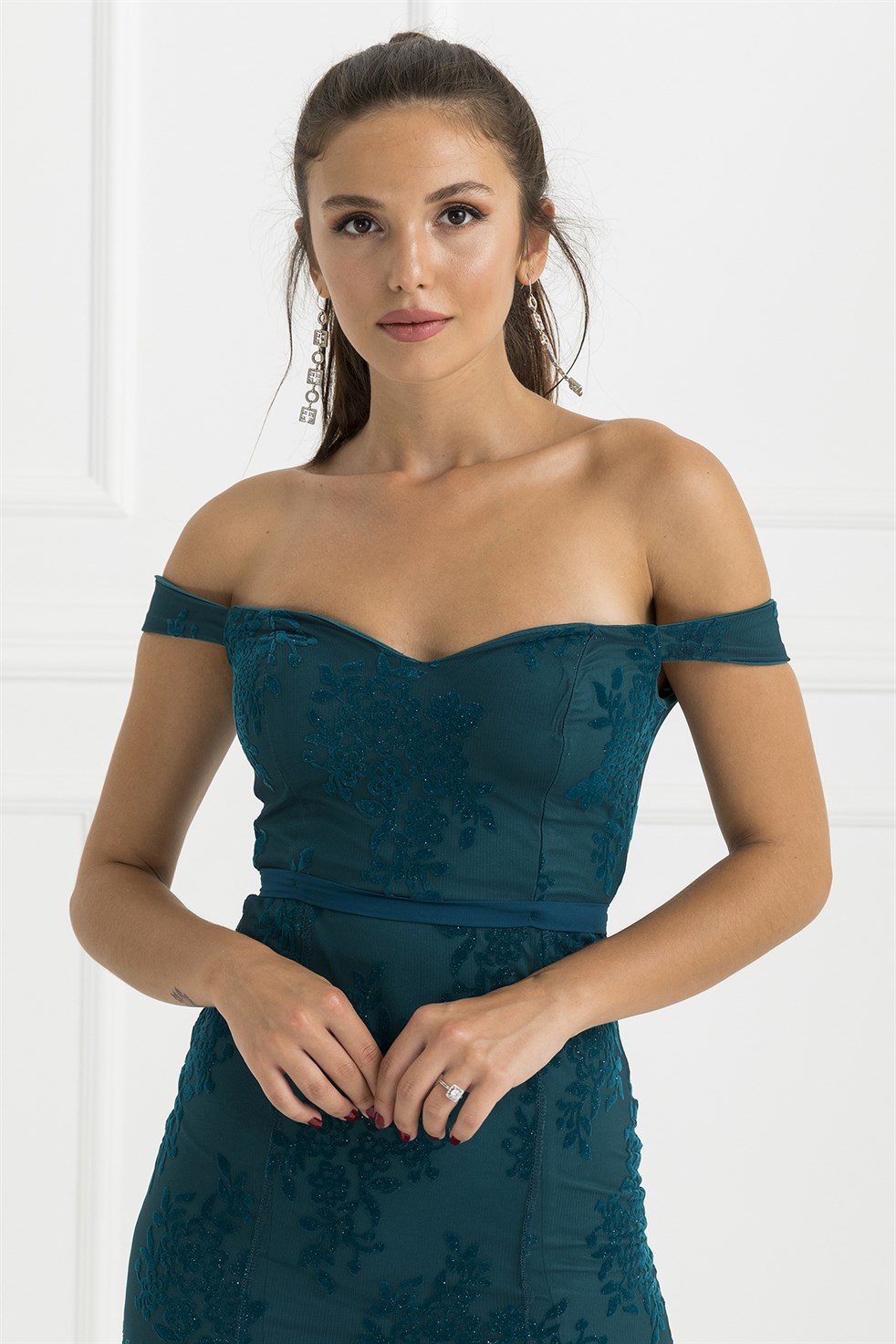 Green Evening Dress