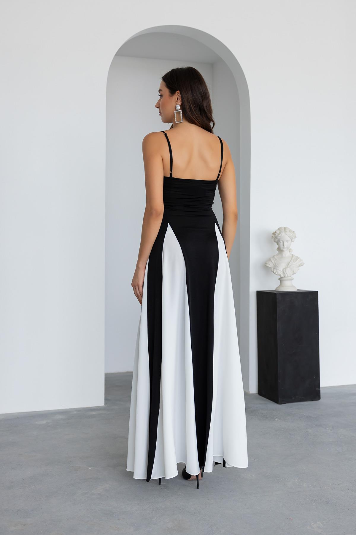 Tasarım Gece Elbisesi - SİYAH