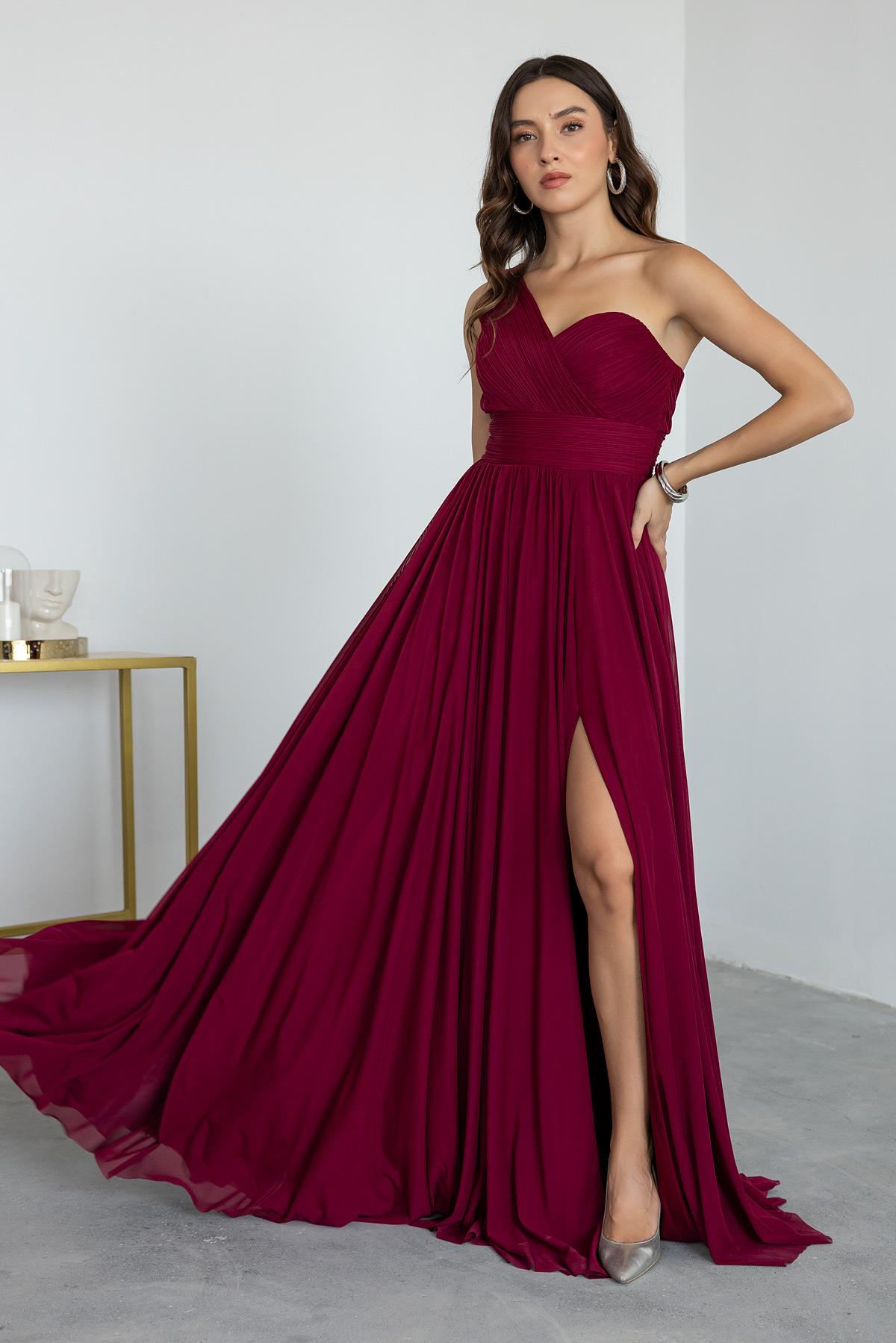 Tek Omuzlu Abiye - MÜRDÜM