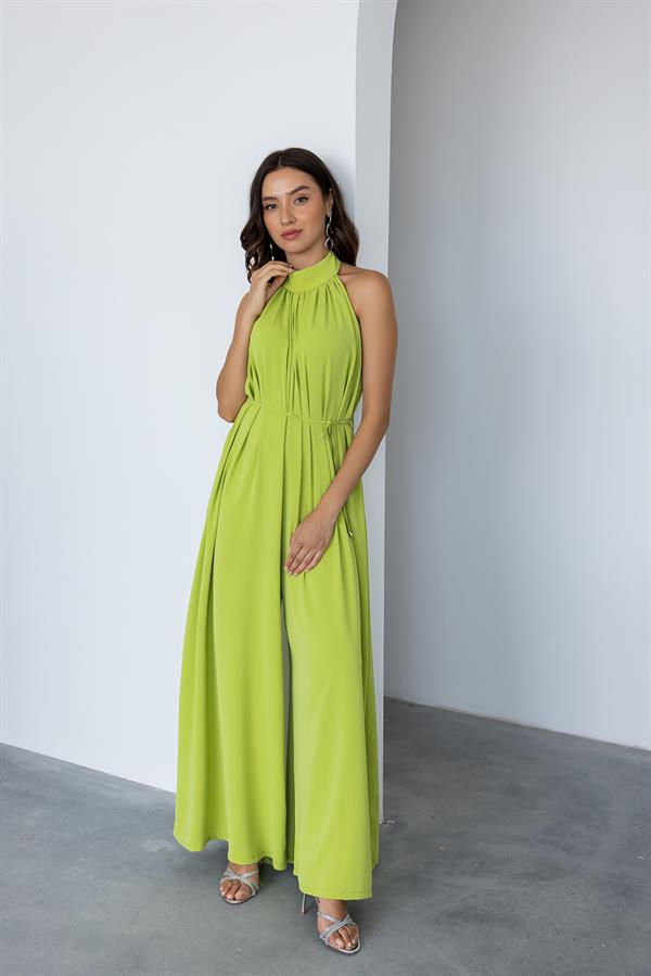 Şifon Tulum - FISTIK YEŞİL