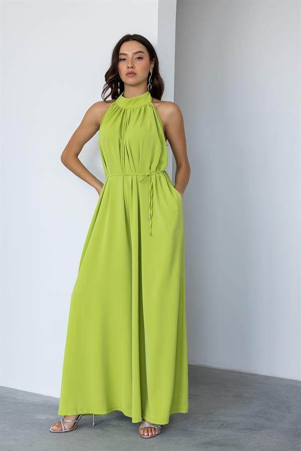 Şifon Tulum - FISTIK YEŞİL