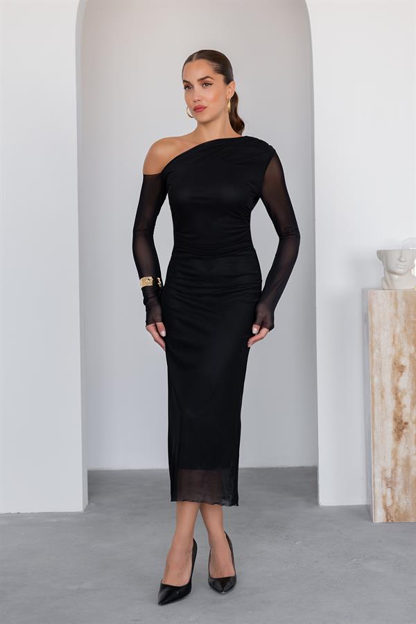 Siyah Elbise Modelleri | Deniz Butik