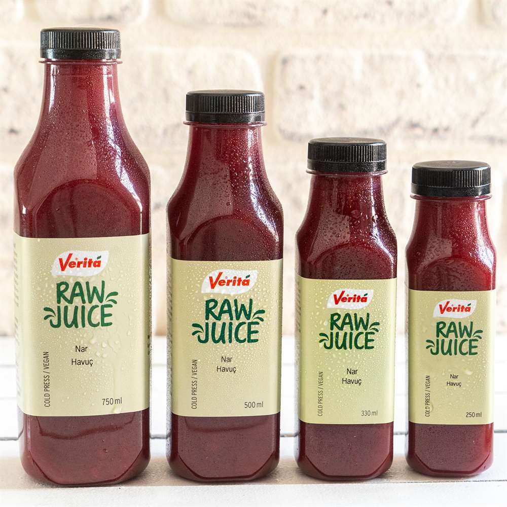 Verita Raw Juice Nar, Havuç Suyu, Şişe | Dünyanın Meyvesi