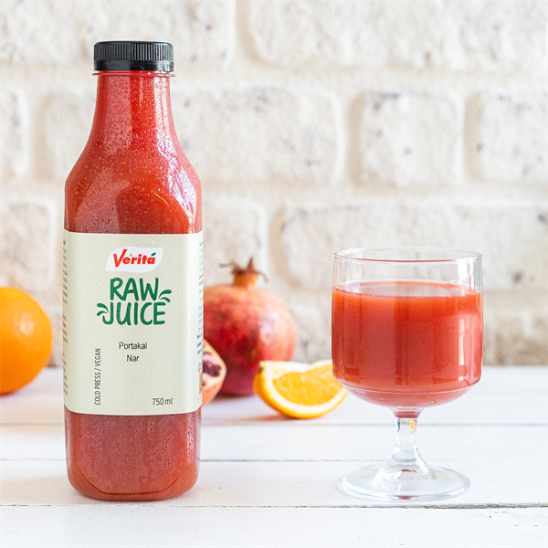 Verita Raw Juice Portakal, Nar Suyu, Şişe | Dünyanın Meyvesi