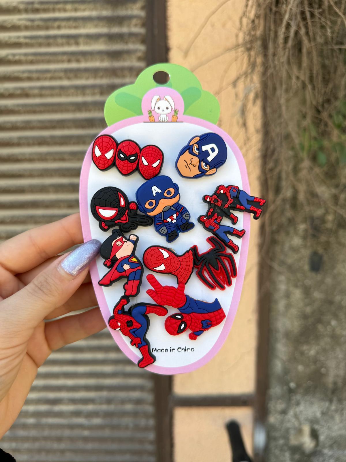 Çizgi Roman Karakter 10lu Crocs Terlik Süsü