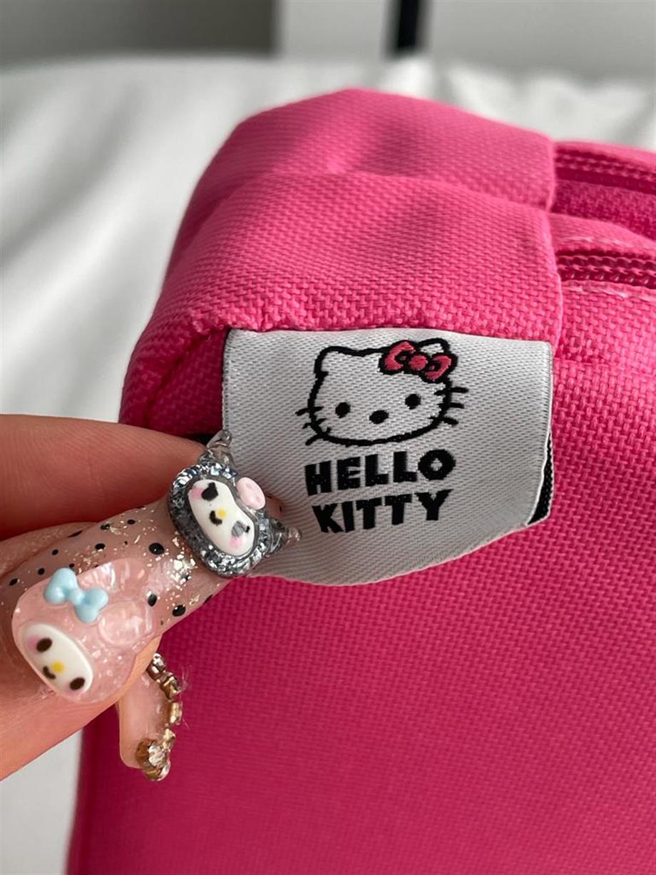 Lisanslı Hello Kitty 2 Bölmeli Pembe Kalemlik