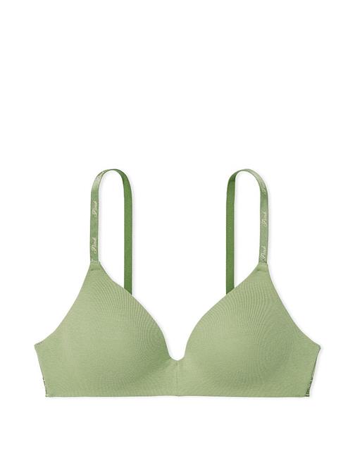 Wear Everywhere Wireless Lightly Lined Bra - Yeşil | Victoria's Secret Pink