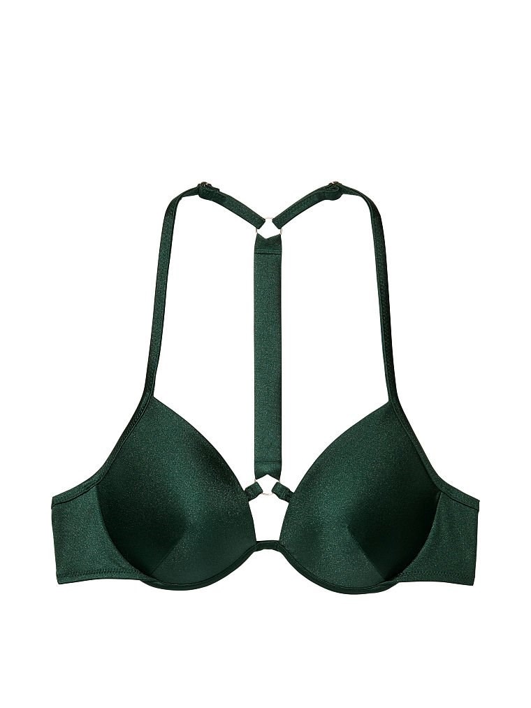 Işıltılı Askılı Malibu Fabulous Push Up Bikini Üstü Saklı Vs26378664