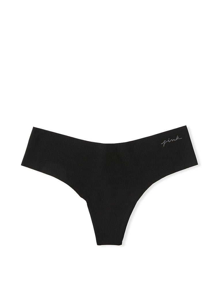 Lazer Kesim Tanga - Siyah | Victoria's Secret Pink