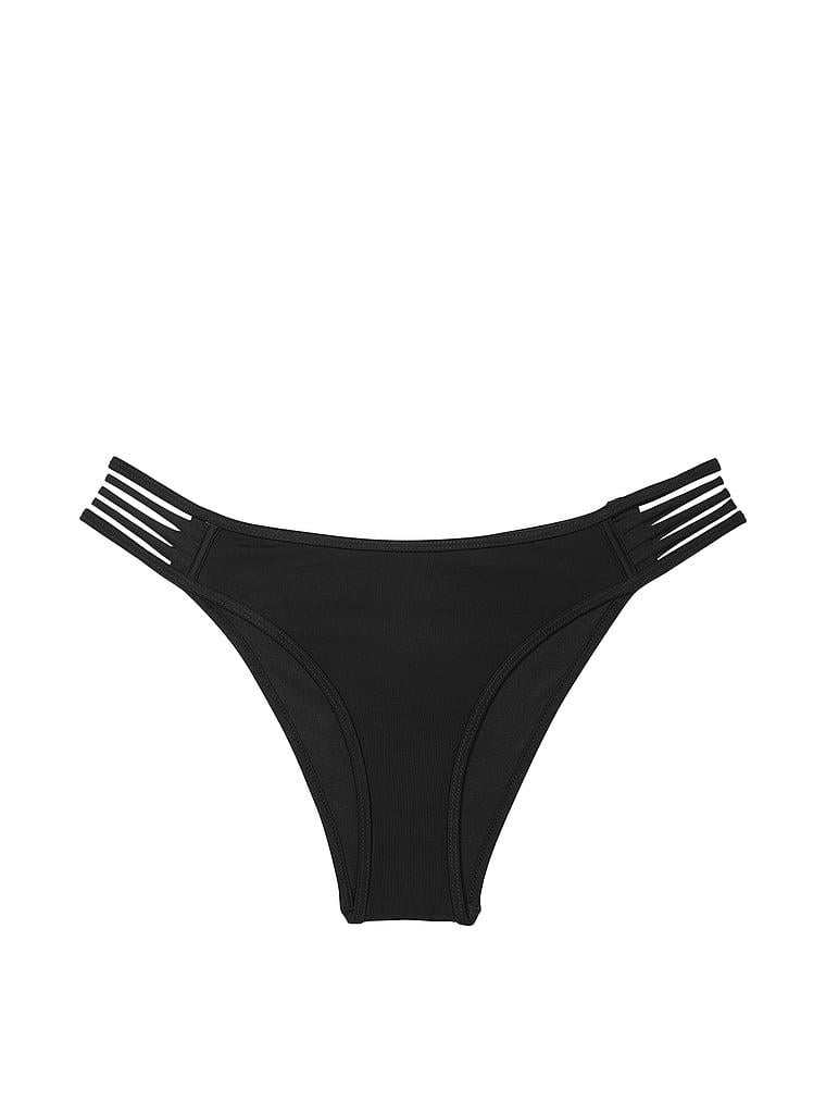 Strappy Hipster Brazilian Bikini Altı Siyah Victorias Secret
