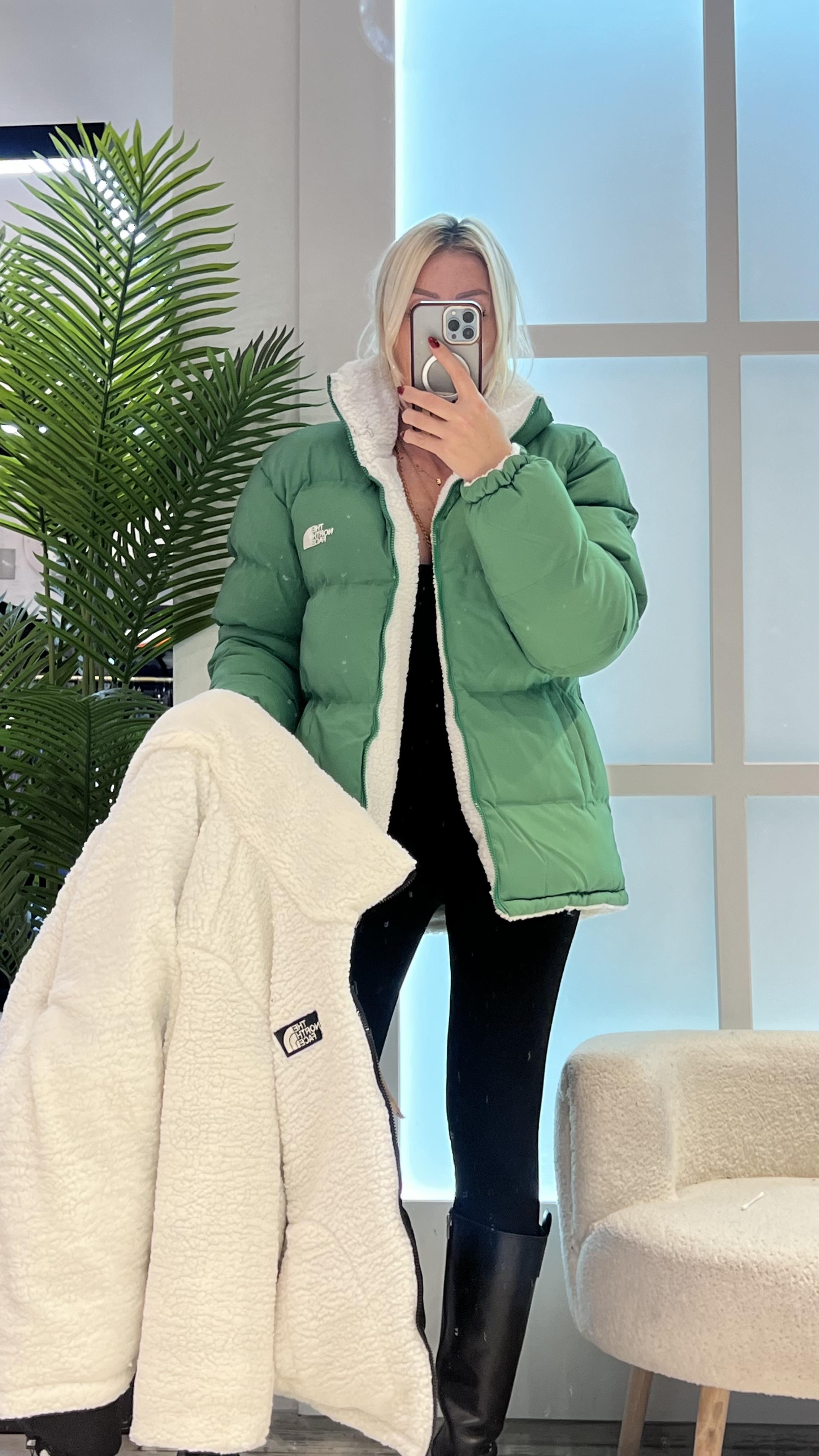 DİEDRE İÇİ KÜRKLÜ YEŞİL MONT