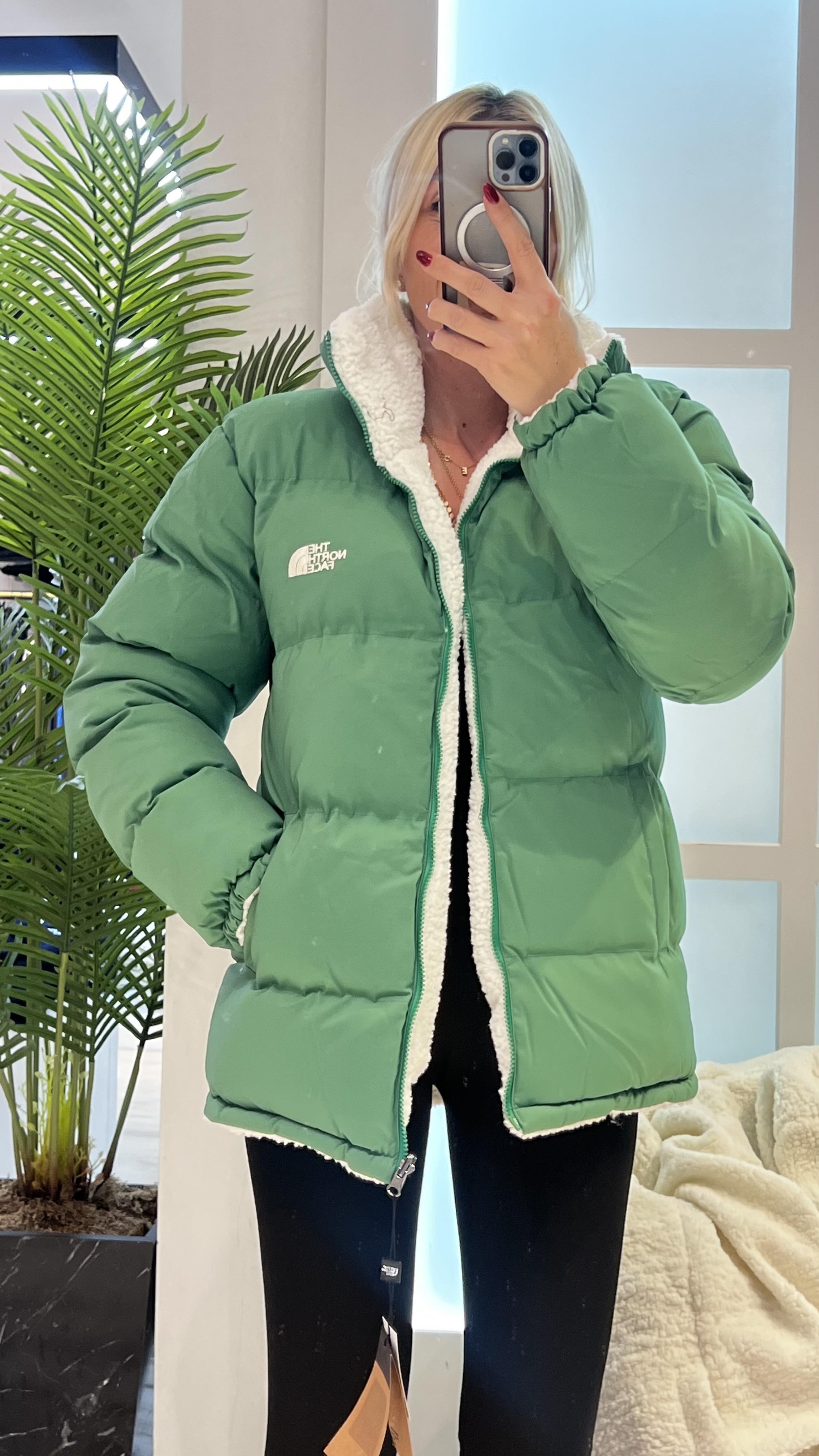 DİEDRE İÇİ KÜRKLÜ YEŞİL MONT