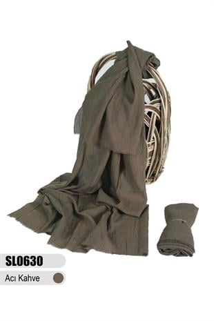 Bambu Kraş Şal Soft Kahve SL0630-7502SL0630-7502Viemor.com | Türkiye'nin En Büyük Yazma Eşarp ...