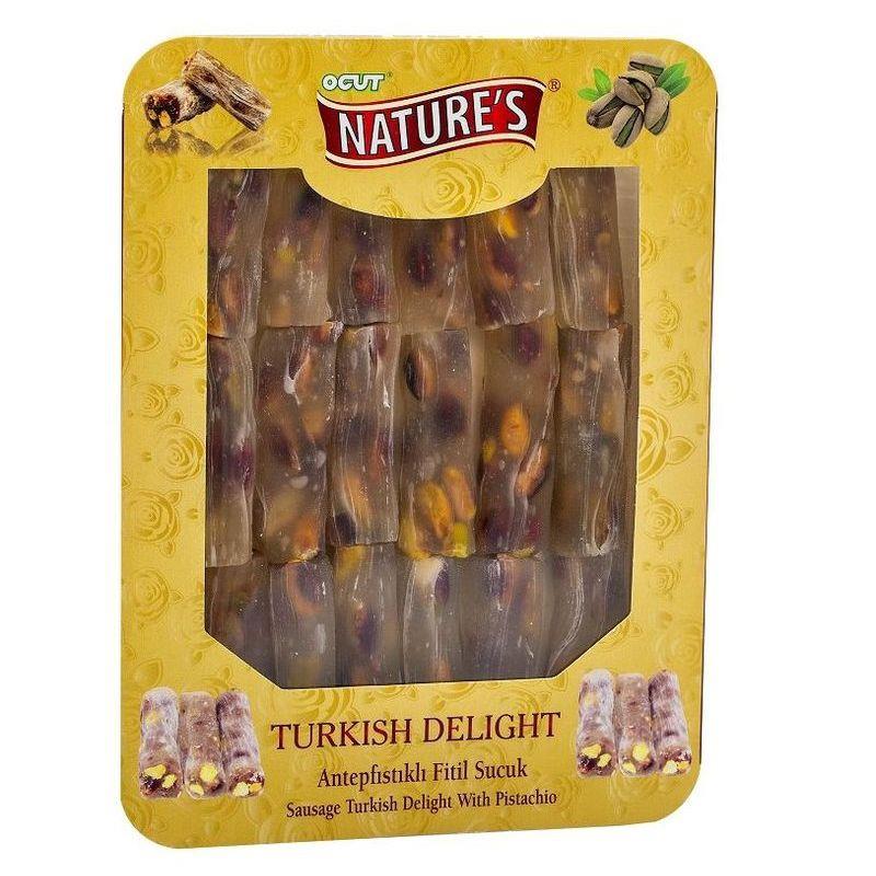 Ogut Natures Antep Fıstıklı Fitil Sucuk Lokum 300gr