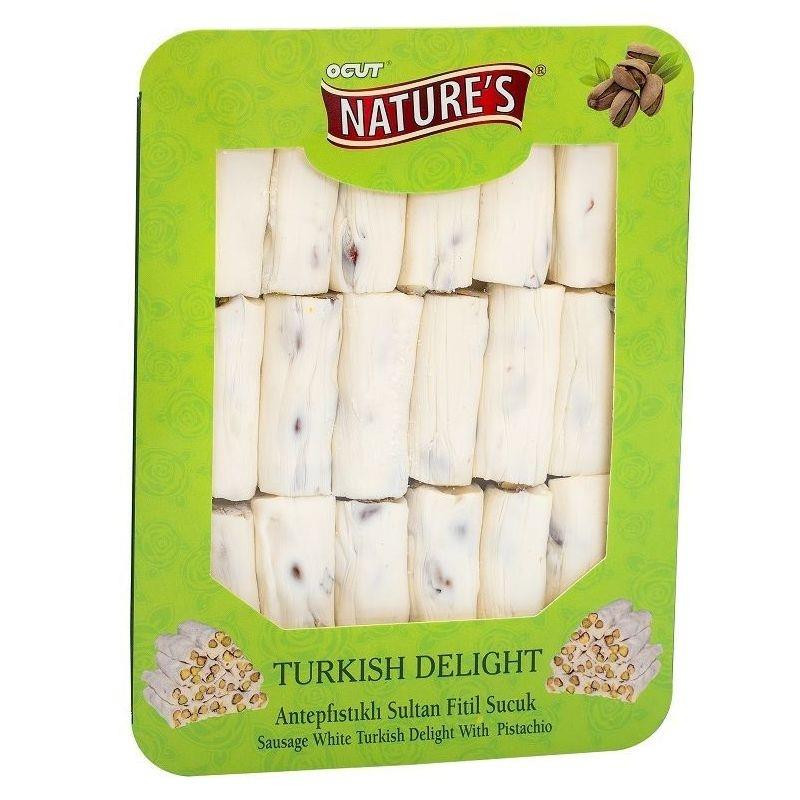 Ogut Natures Antep Fıstıklı Sultan Fitil Sucuk Lokum 300gr