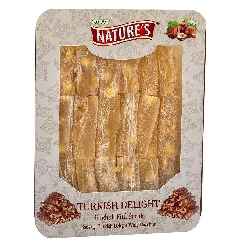 Ogut Natures Fındıklı Fitil Sucuk Lokum 300gr