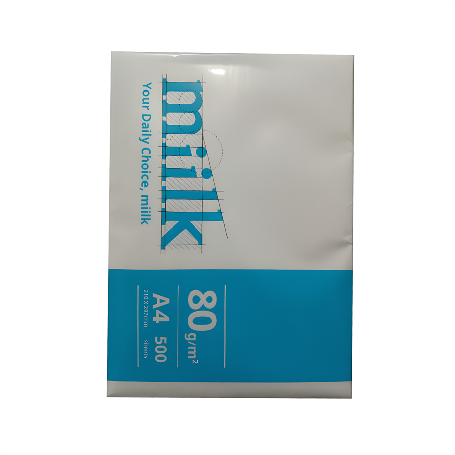 Miilk A4 Fotokopi Kağıdı A4 80gr. 500'lü | ŞEKERCİOĞLU