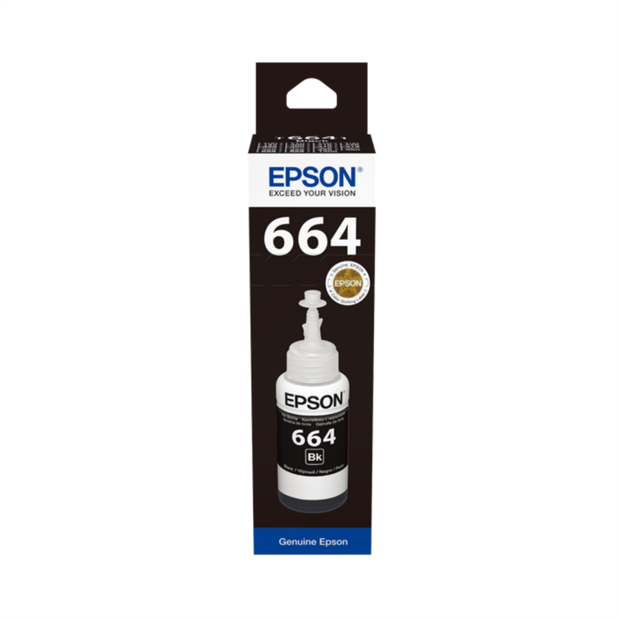 Epson 664 Kartuş Siyah Black 70ml T6641 | ŞEKERCİOĞLU
