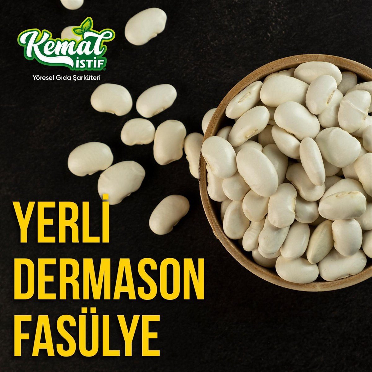 YERLİ DERMASON FASÜLYE 1000 GR | Kemal İstif