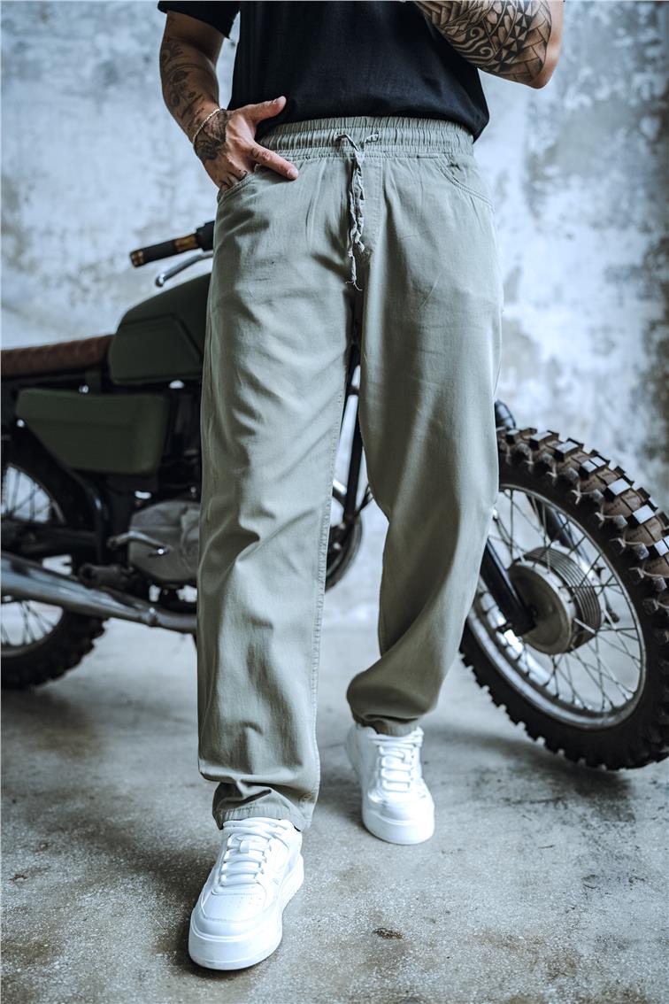 Bel Bağlamalı Baggy Pantolon- Out Fit Man