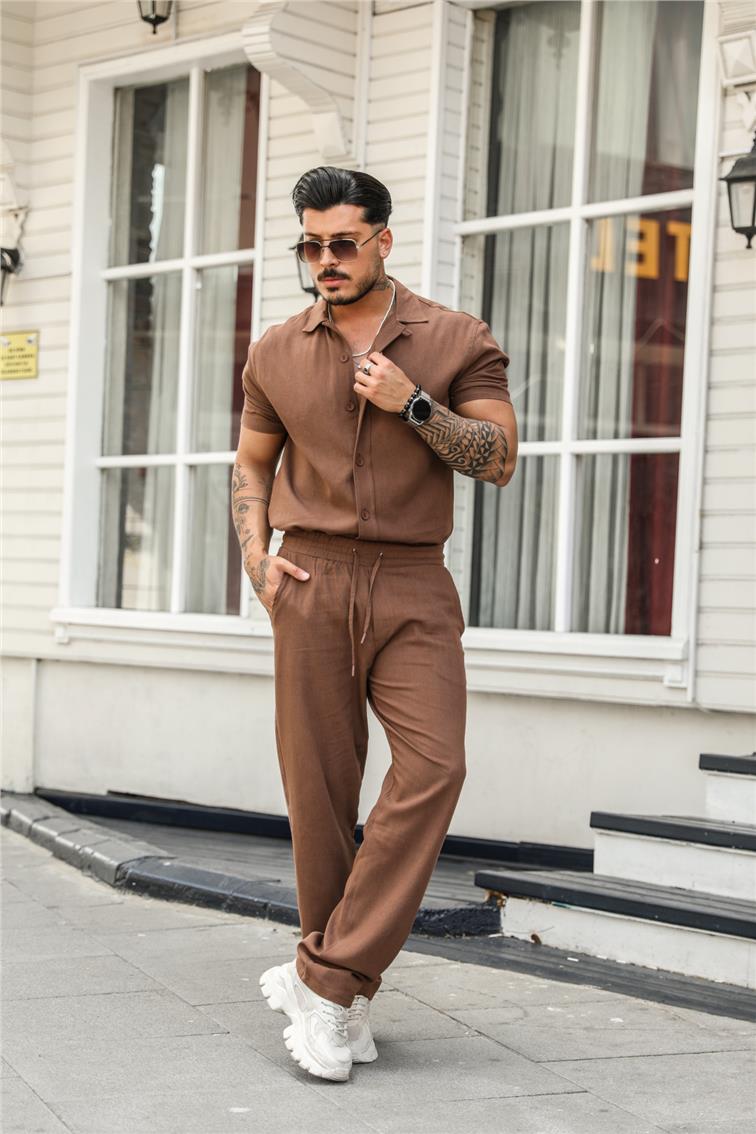 Basic Bel Bağlamalı Baggy Pantolon- Out Fit Man