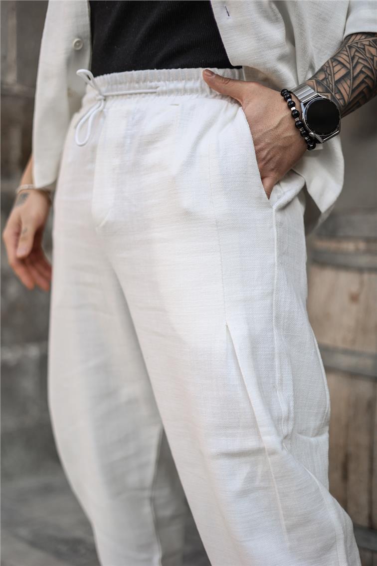 Basic Boyfriend Bel Bağlamalı Pantolon- Out Fit Man