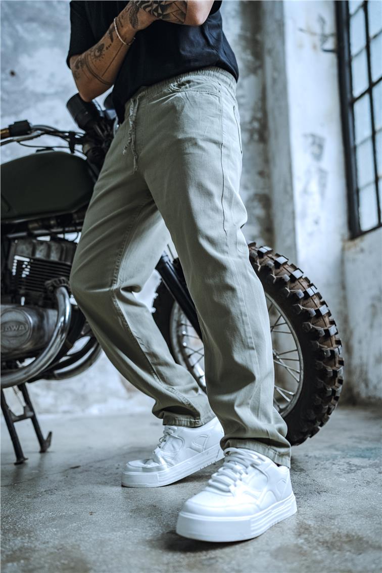 Bel Bağlamalı Baggy Pantolon- Out Fit Man