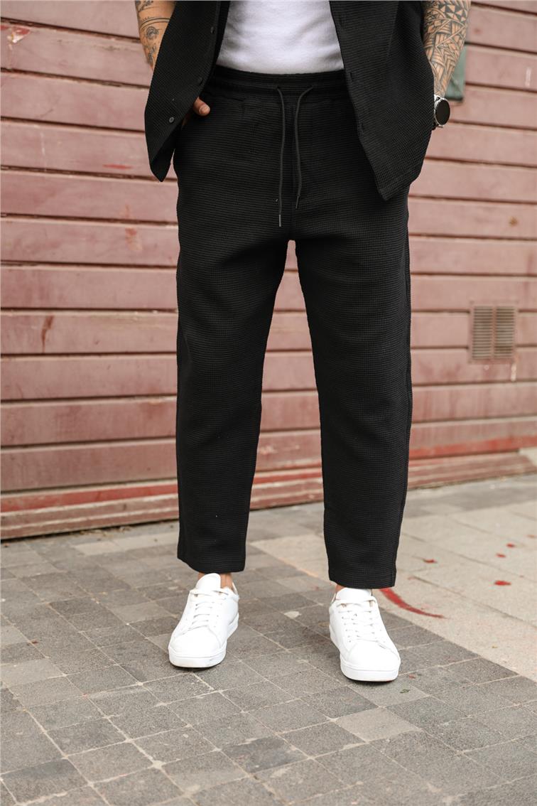 Waffle Boyfriend Pantolon- Out Fit Man