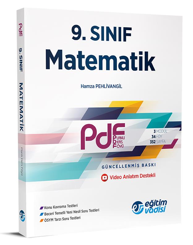 Eğitim Vadisi 9. Sınıf (Pdf) Matematik - Kirtasiyem.net
