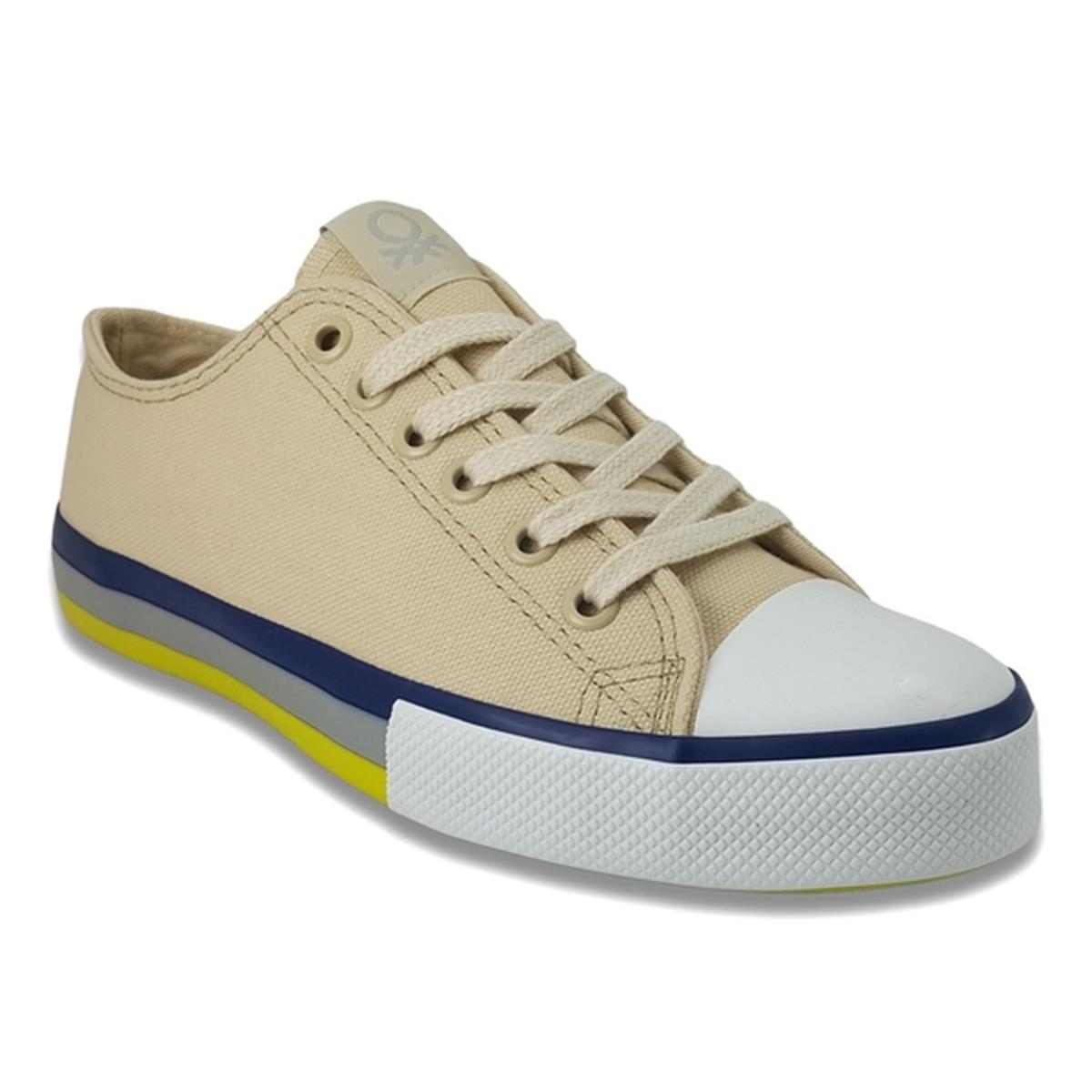 Benetton 30191 23YA Günlük Erkek Spor Ayakkabı Bej - nehironline