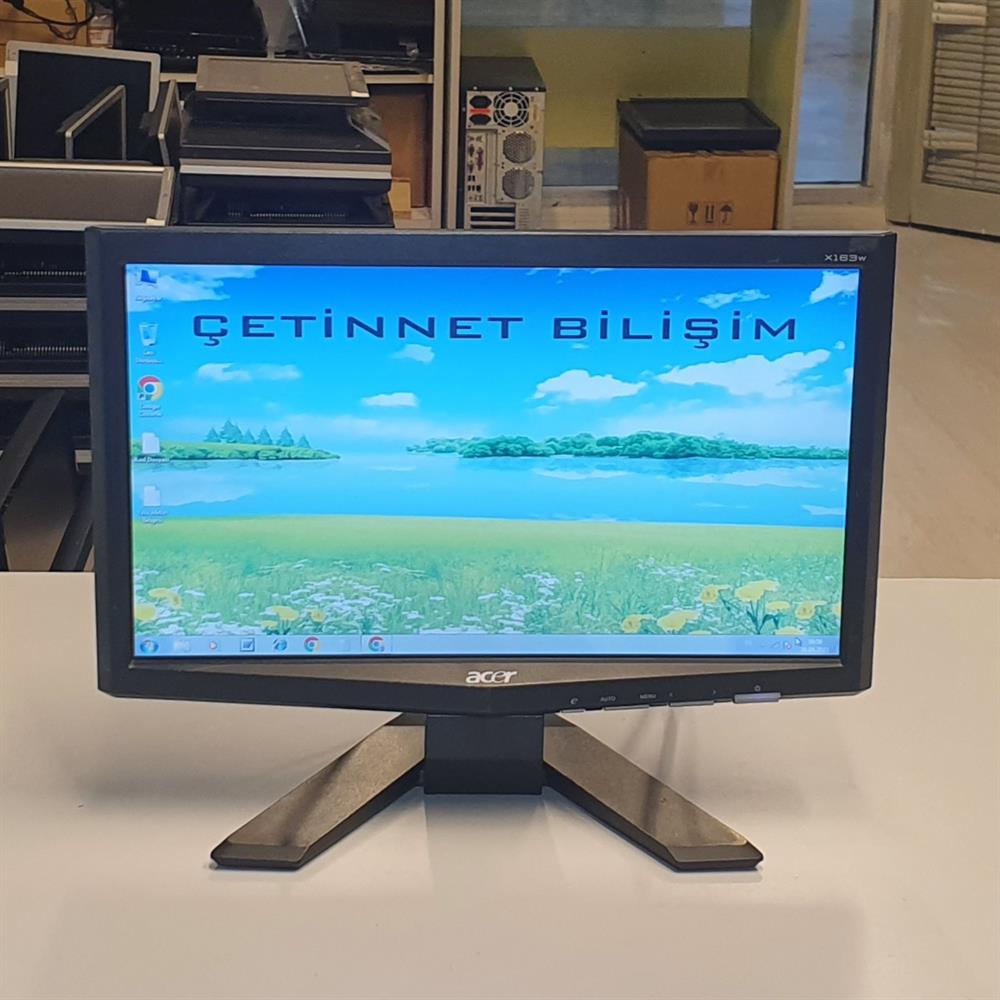 Acer x163w 16 inç Lcd Geniş Ekran Monitör 2.El