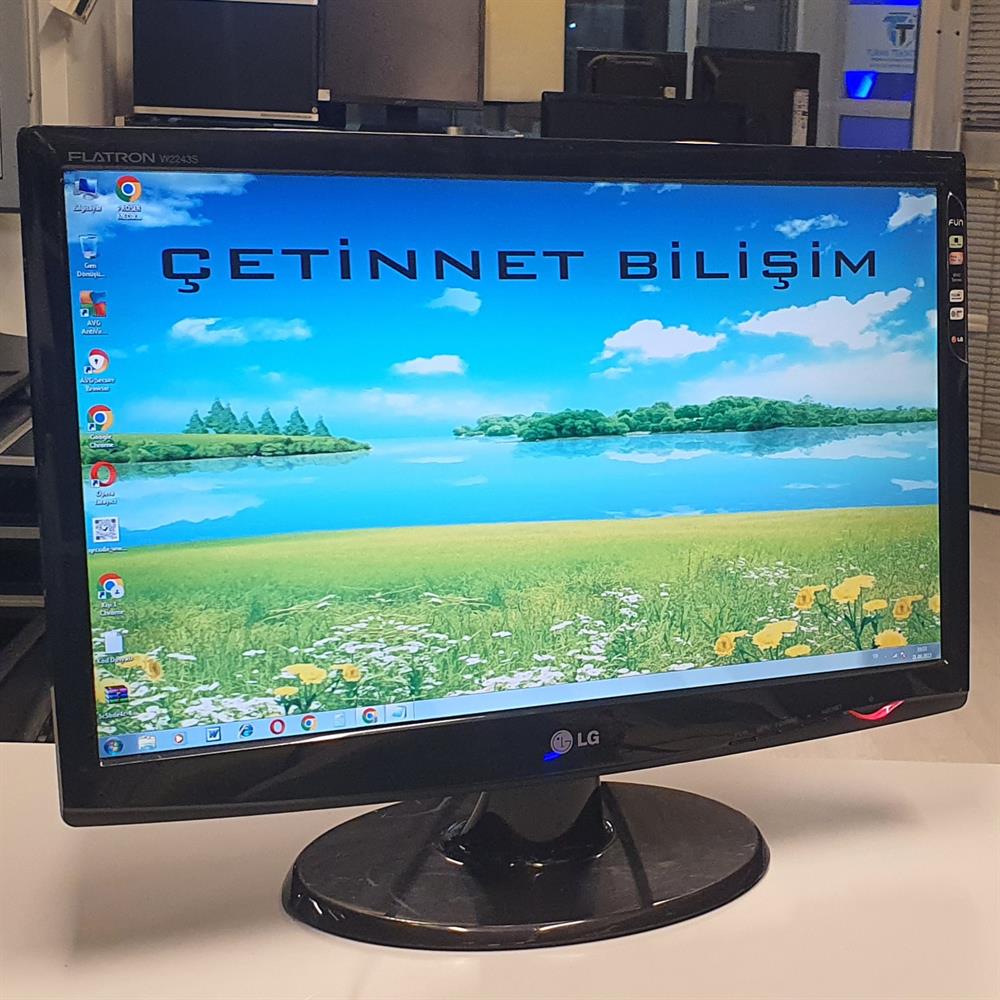 2.El LG w2243s-pf 21.5 inç Lcd Ekran Monitör | ÇetinNet Bilişim