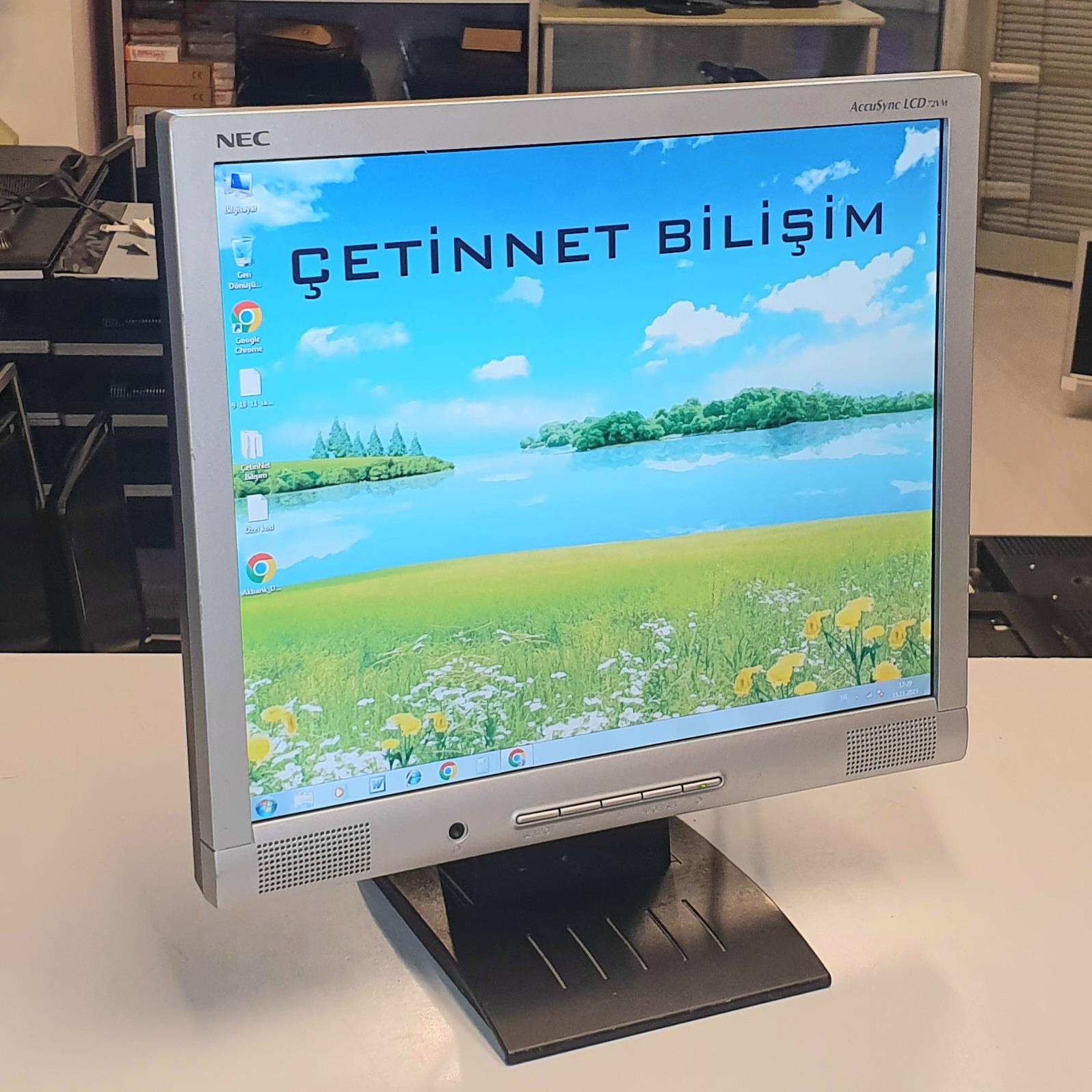 NEC 17 inç Lcd Kare Ekran Monitör Hoparlörlü 2.El