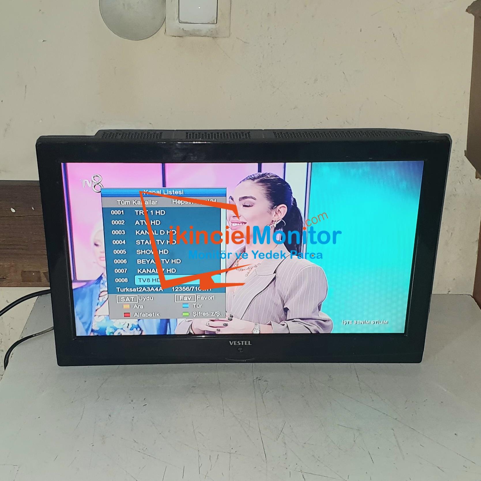 Vestel 19" LCD 47 Ekran HDMI Girişli TV Uygun Fiyat