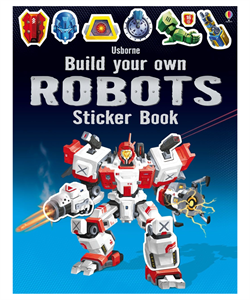 Usborne Build Your Own Robots Sticker Book