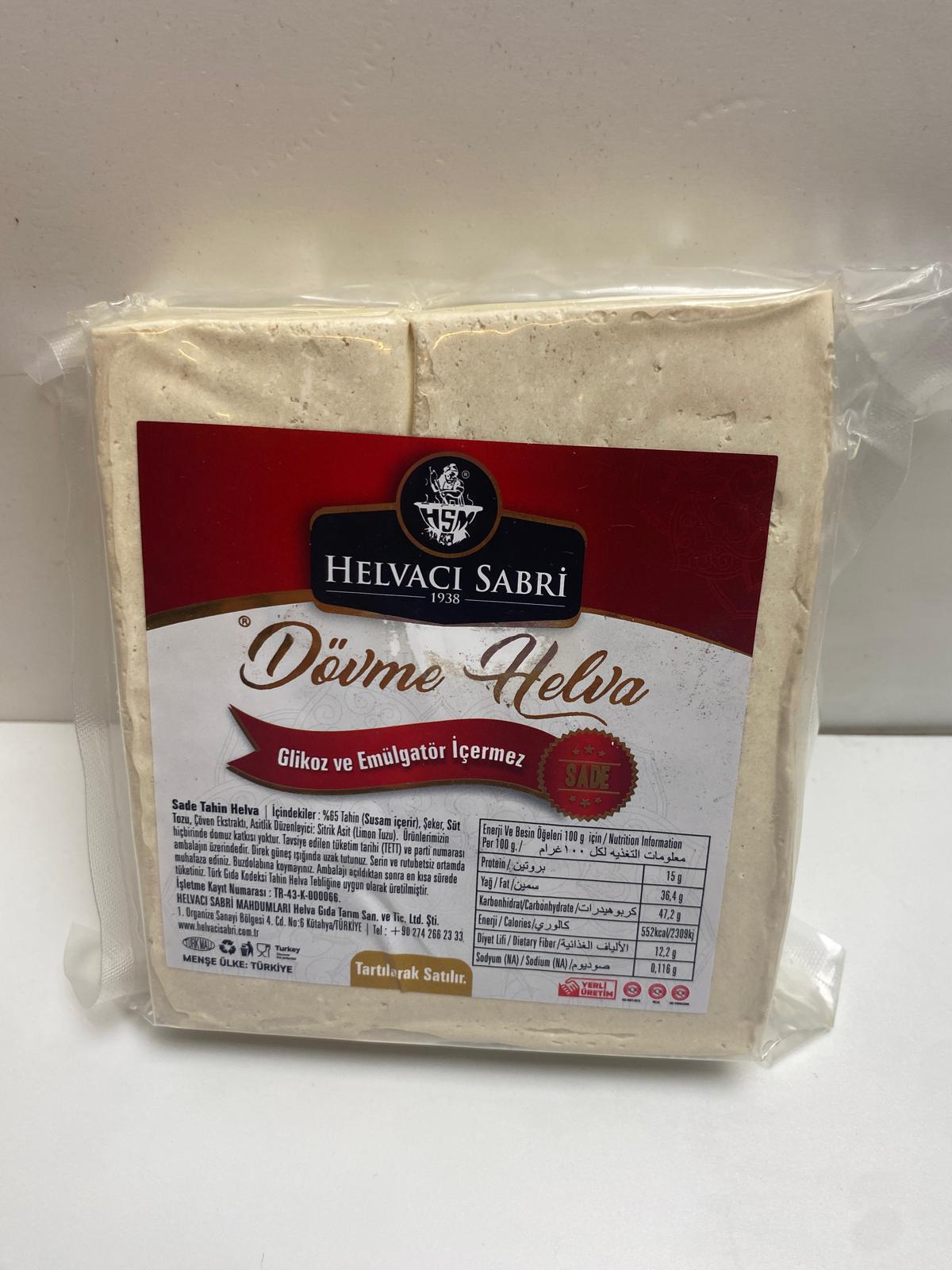 Helvacı Sabri Sade Dövme Helva 500 gramPeynirci SezaHELVALAR