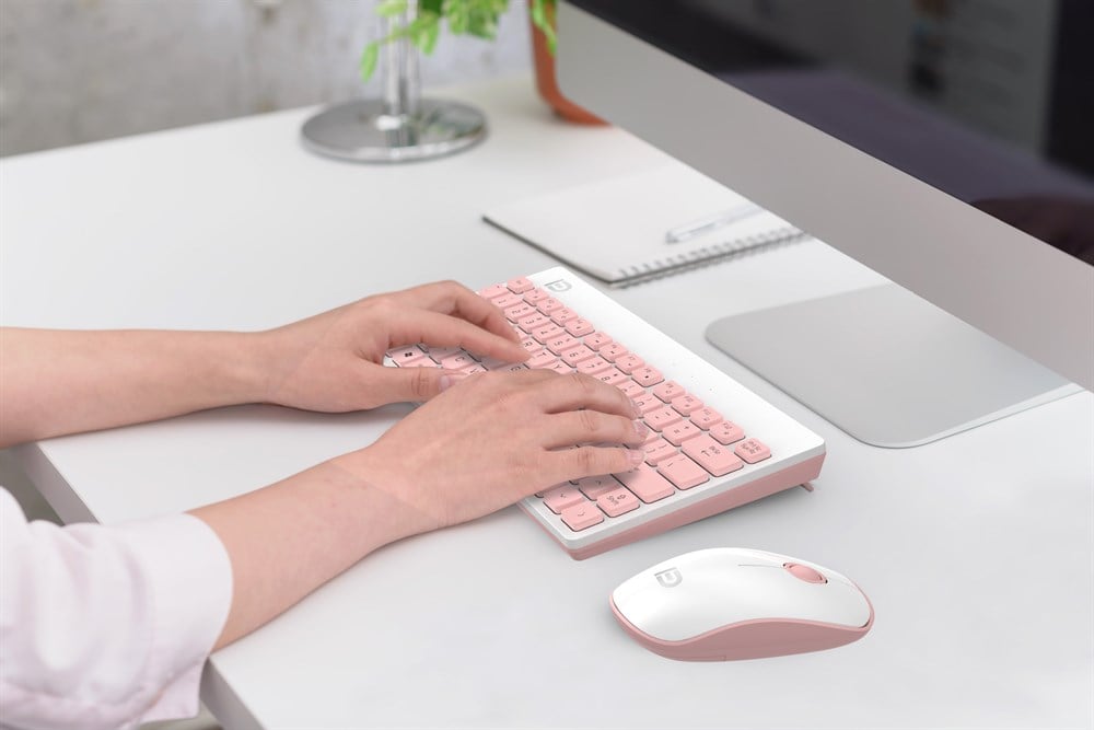 Forter Mini Kablosuz Klavye Mouse Set Dizüstü Bilgisayar ve Masaüstü ...