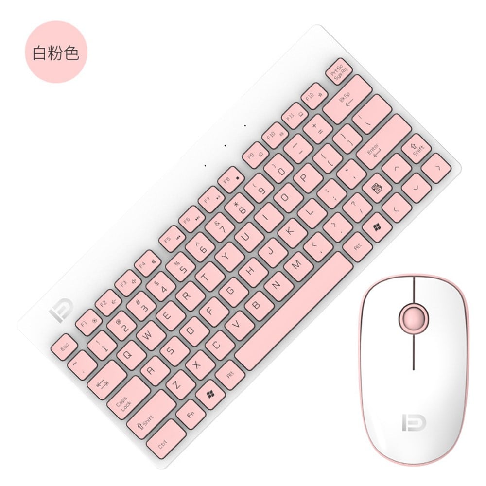 Forter Mini Kablosuz Klavye Mouse Set Dizüstü Bilgisayar ve Masaüstü ...