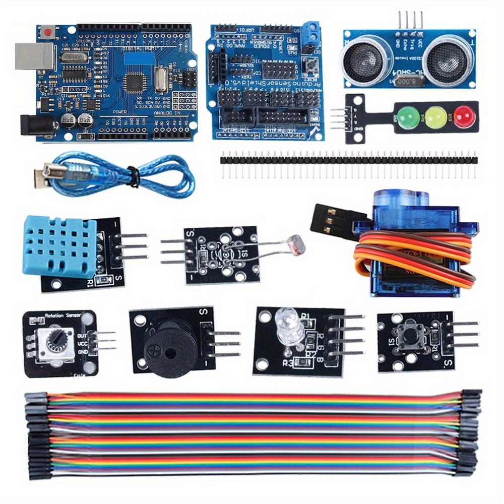 Arduino Uno R3 İnternet Öğrenme Kiti Trafik Işığı Sistemi Scratch ...