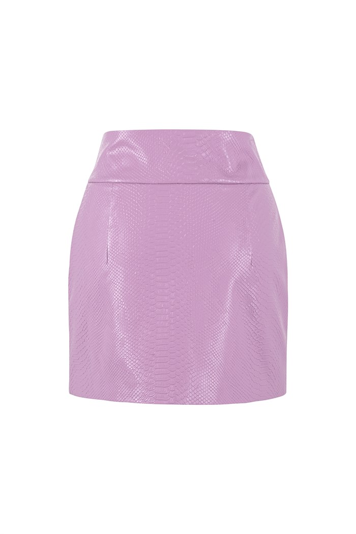 Lulu Lila Mini Skirt| Feel The Lotus
