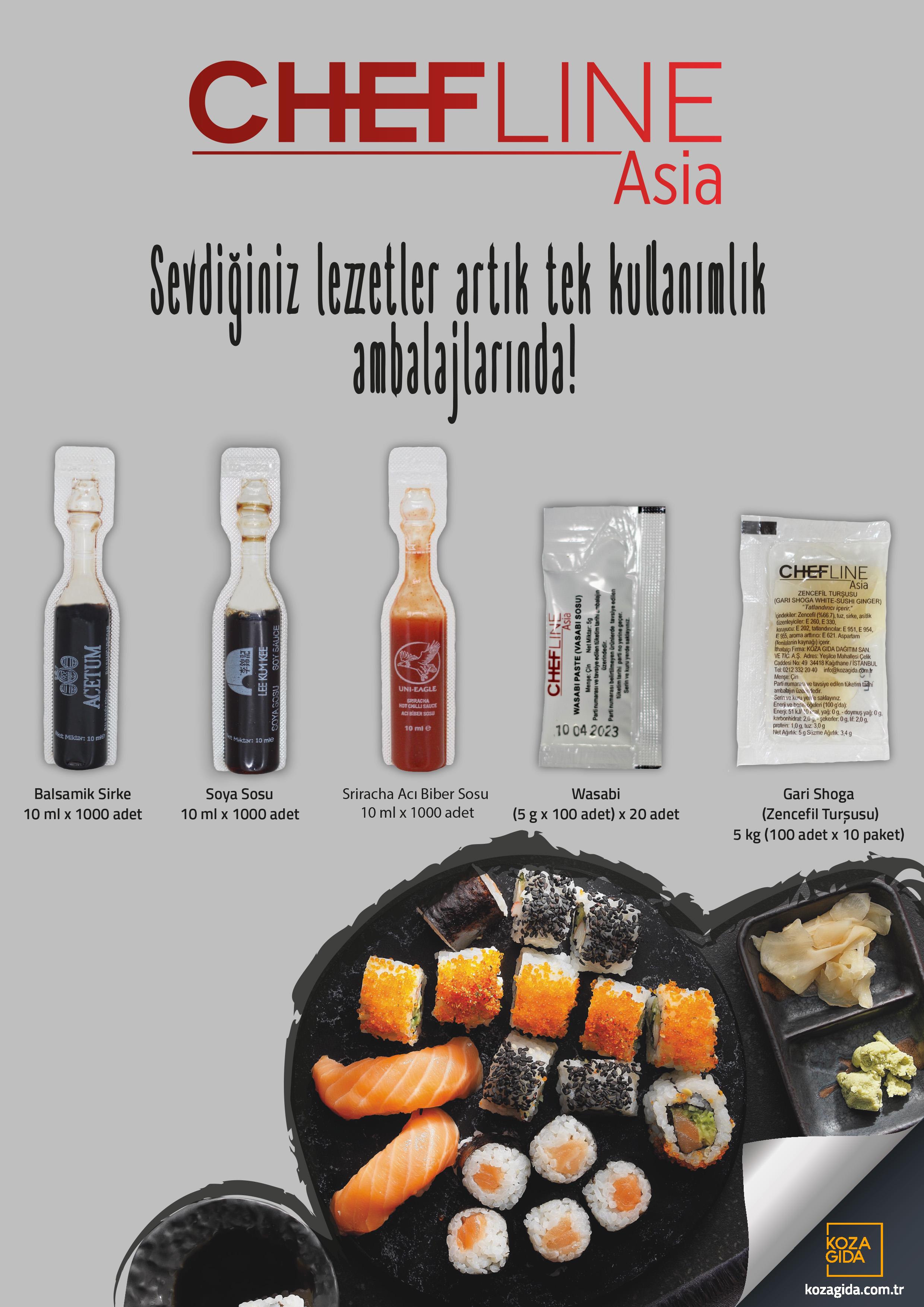 Soya Sosu 10 ml X 1000 Adet - Kozagourmet Soya Sosu 10 ml X 1000 Adet - Kozagourmet