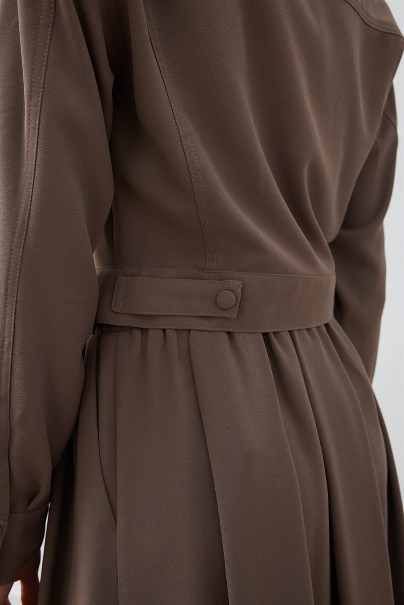 RİNA KREP KISA SPOR CEKET ETUP