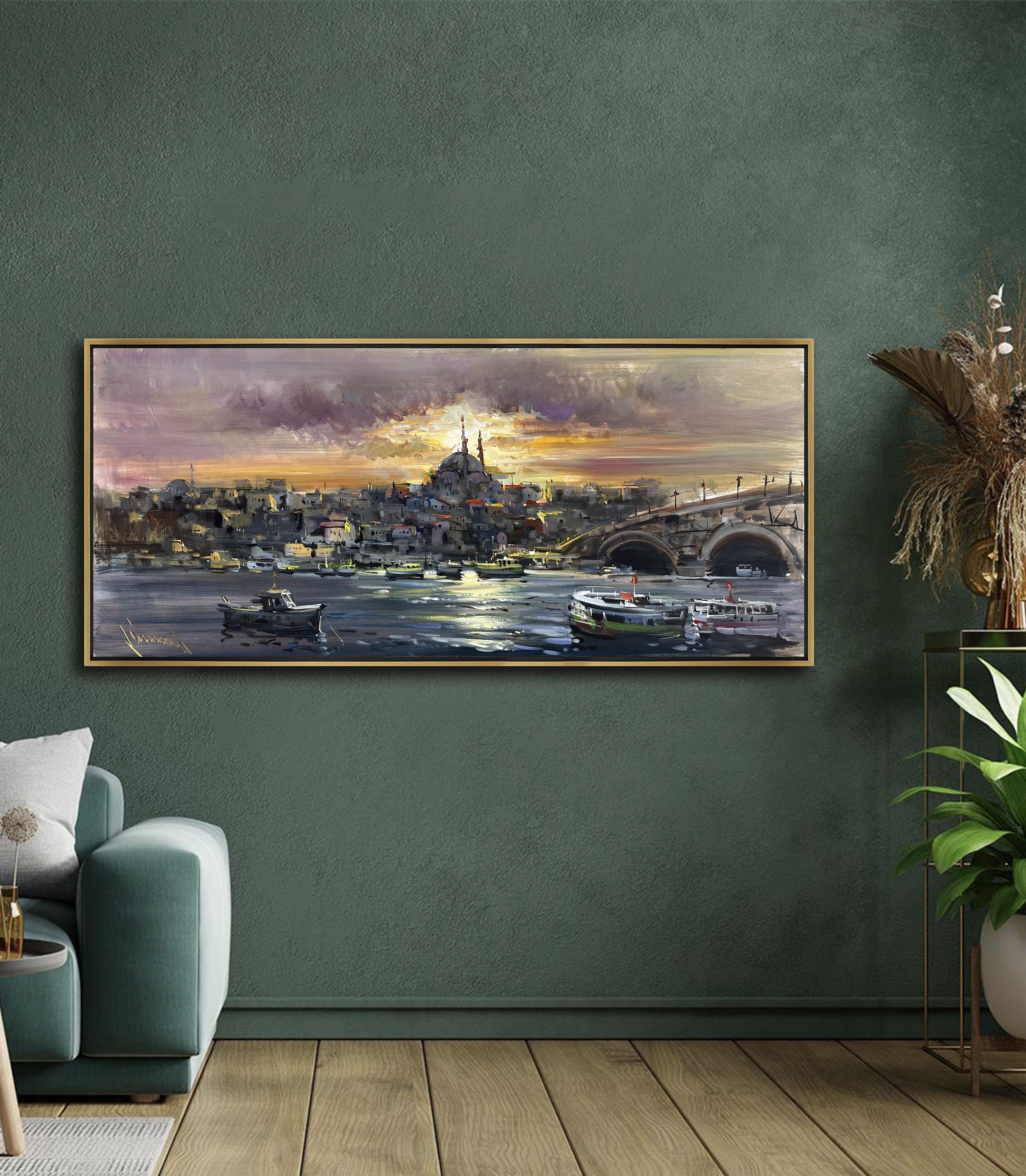 Köprüde | Yağlı Boya Tablo