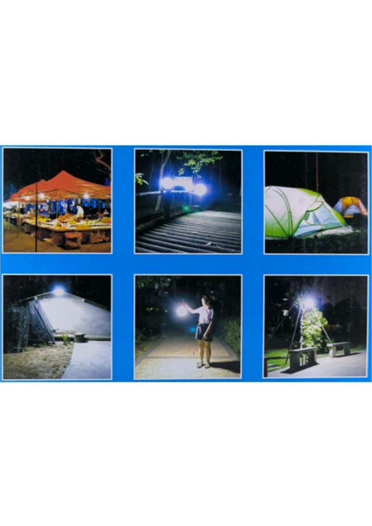 Kamp Lambası Solar Şarjlı El Feneri USB Type-C Şarj Çıkışlı Power Bank ...