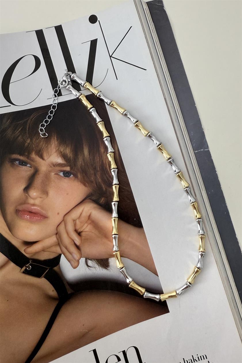 Mix Kemik Model Kolye - Nişantaşı Butika'da