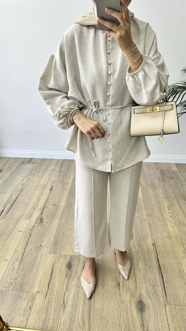 Sely Keten Takım Natural