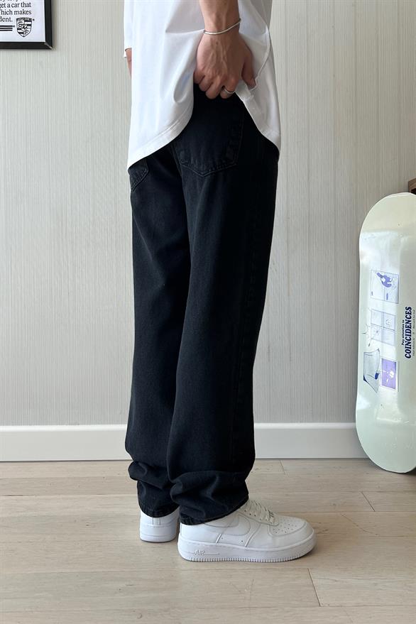 Basic Must Have Siyah Baggy Jean