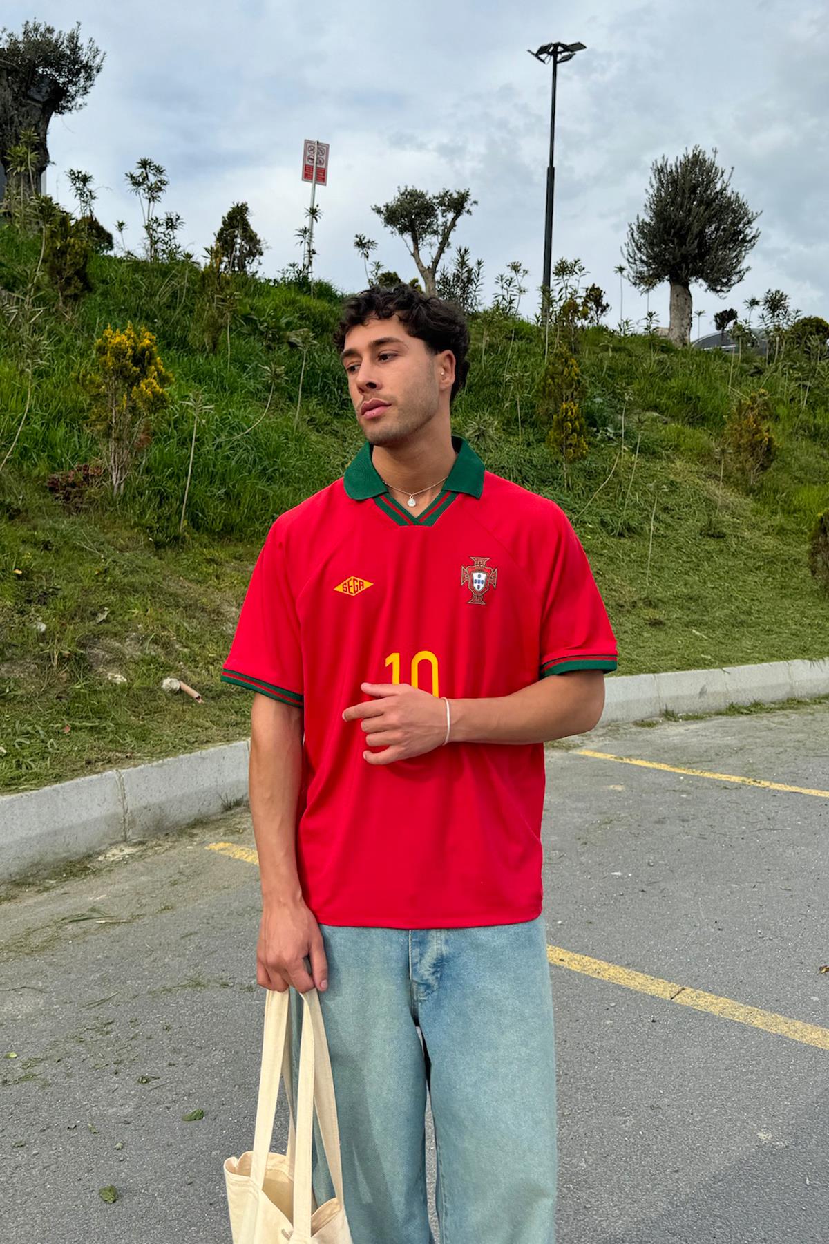 Portugal Premium Kırmızı Polo Yaka Forma